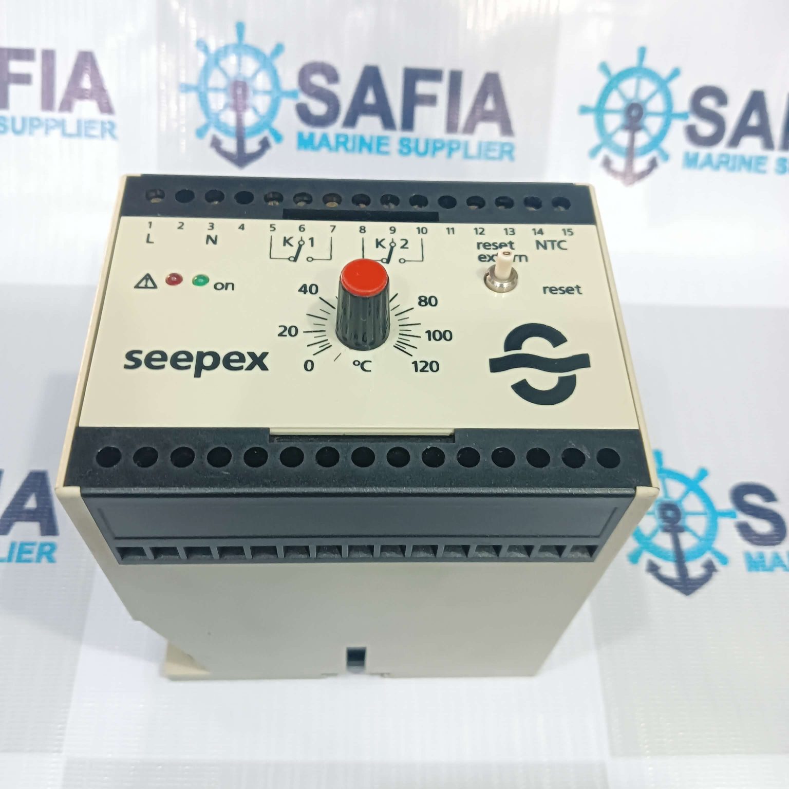 0-120°C SEEPEX TSE/STG 120/220 control unit temperature controller