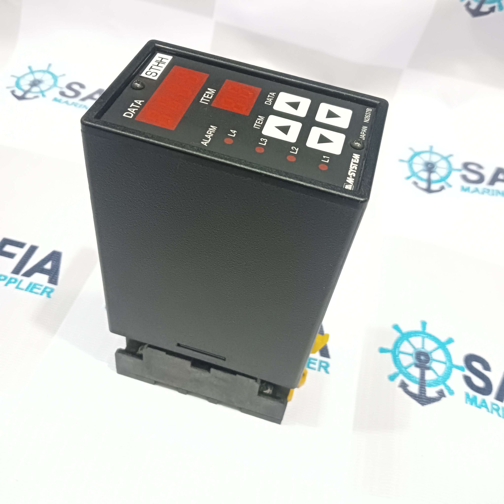 M-System AS4R-2-R RTD ALARM TEMPERATURE CONTROL RELAY
