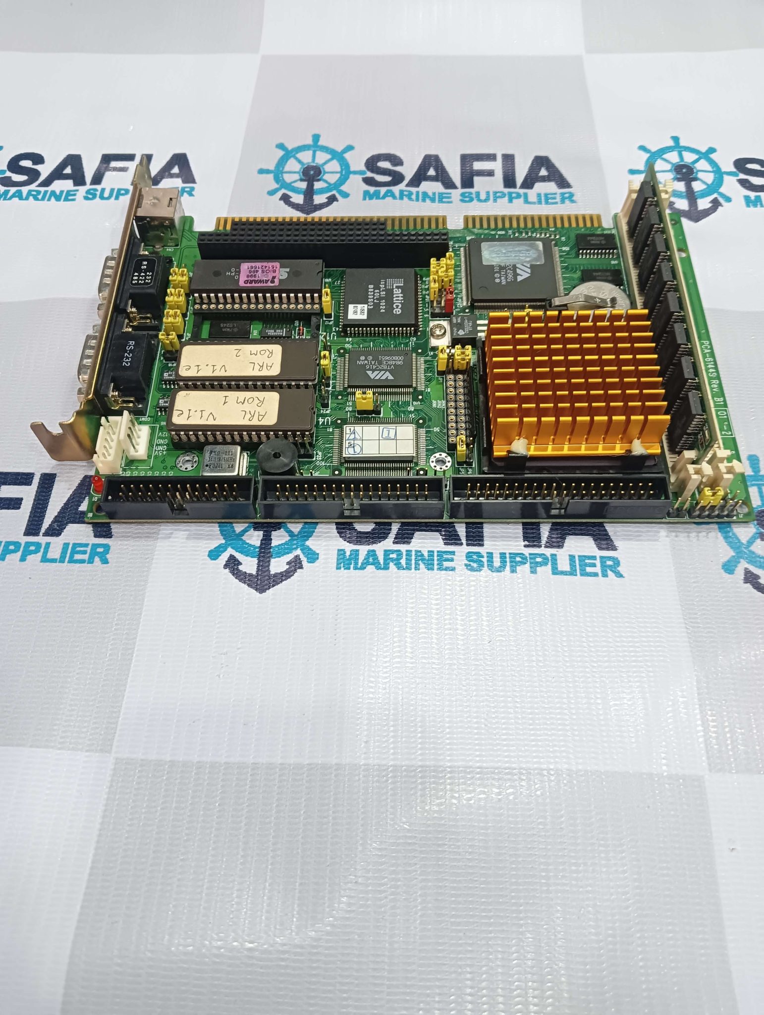 Advantech PCA-6144S Rev.B1 01-2 ISA industrial motherboard